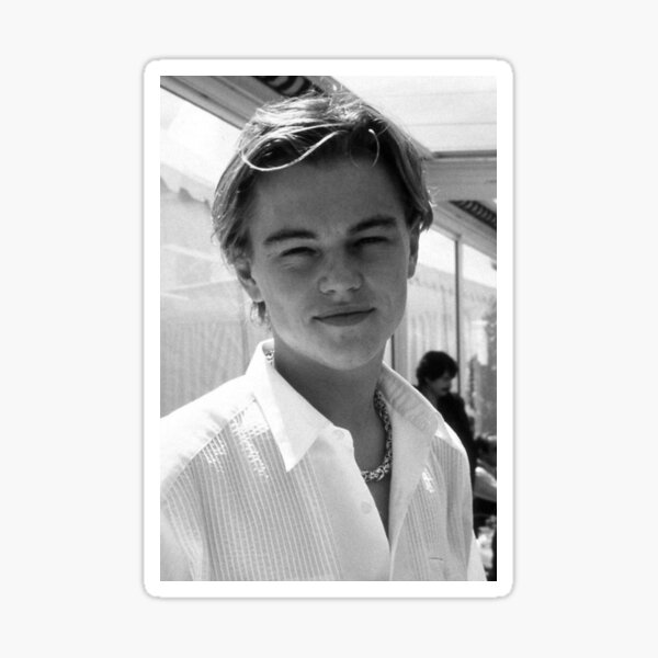 "Leonardo Dicaprio" Sticker for Sale by Zanna7 | Redbubble