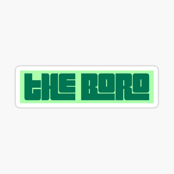 "greensboro "the boro"" Sticker by lyndseyg24 | Redbubble