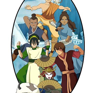 "Avatar The Last Airbender Gang" Art Board Print for Sale by koukachi ...