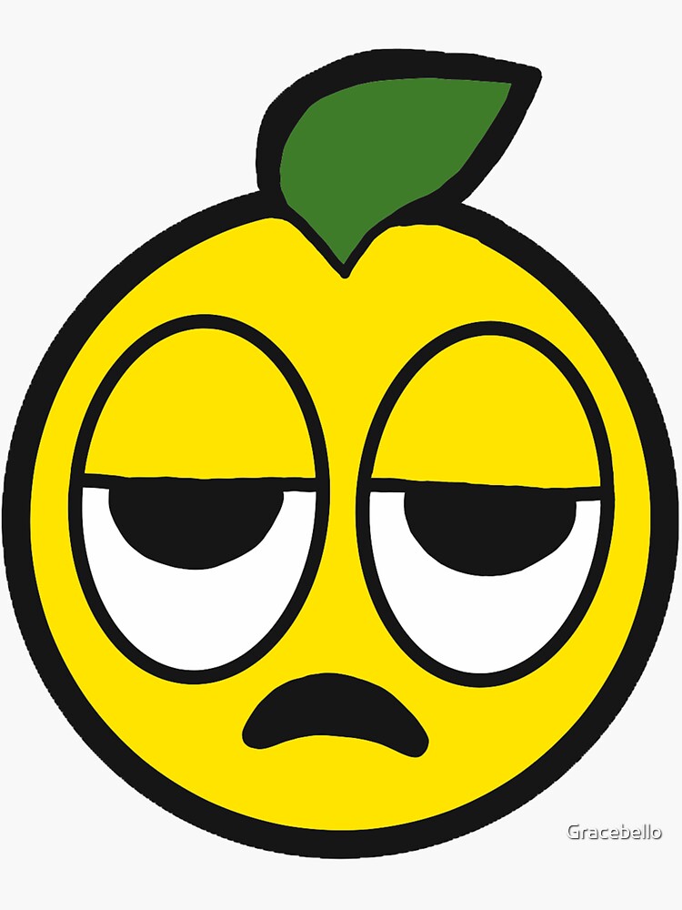 "Lyrical Lemonade Lemonhead" Sticker for Sale by Gracebello | Redbubble