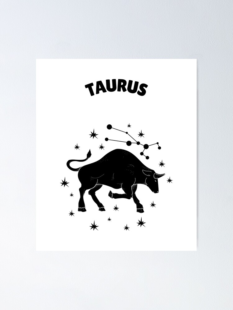 "Taurus Constellation" Poster for Sale by liftdesign | Redbubble