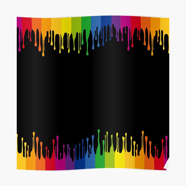 "Paint dripping " Poster by Ashiart09 | Redbubble