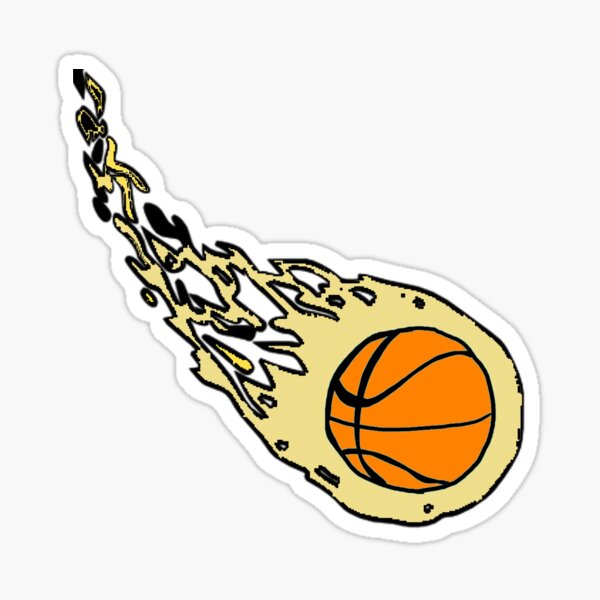 "Shooting Star [Basketball Ver.]" Sticker for Sale by elzeecrafts ...