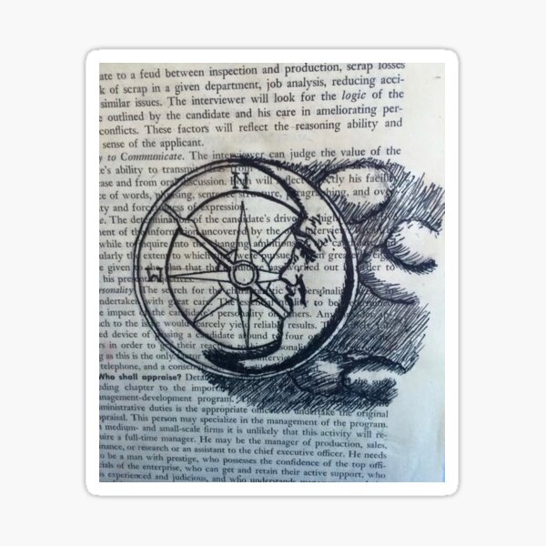 "Moon Compass " Sticker by Gabriellehazel | Redbubble