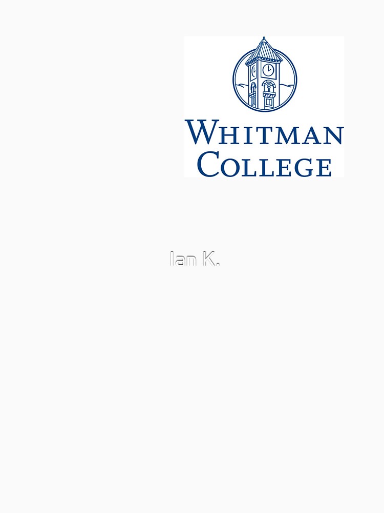 "Whitman College" T-shirt for Sale by techiedorm | Redbubble | whitman ...