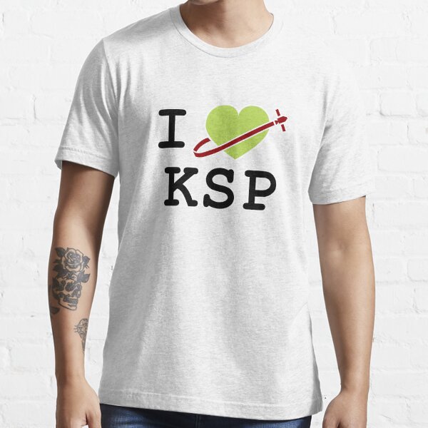 "I Heart KSP - Style 1" T-shirt for Sale by JMcDowallDesign | Redbubble ...