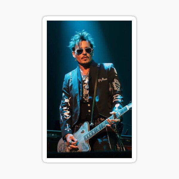 Sticker: Johnny Depp | Redbubble