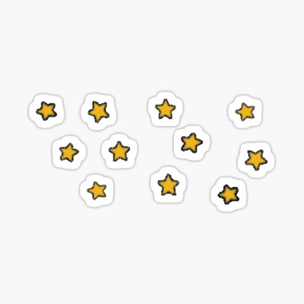 "Star Sticker Pack" Sticker by Wyckedcool | Redbubble