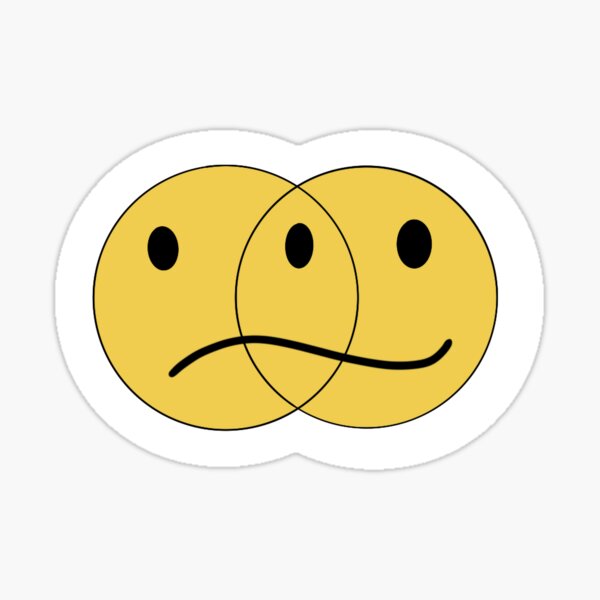 "smiley face" Sticker for Sale by Reginacrr | Redbubble