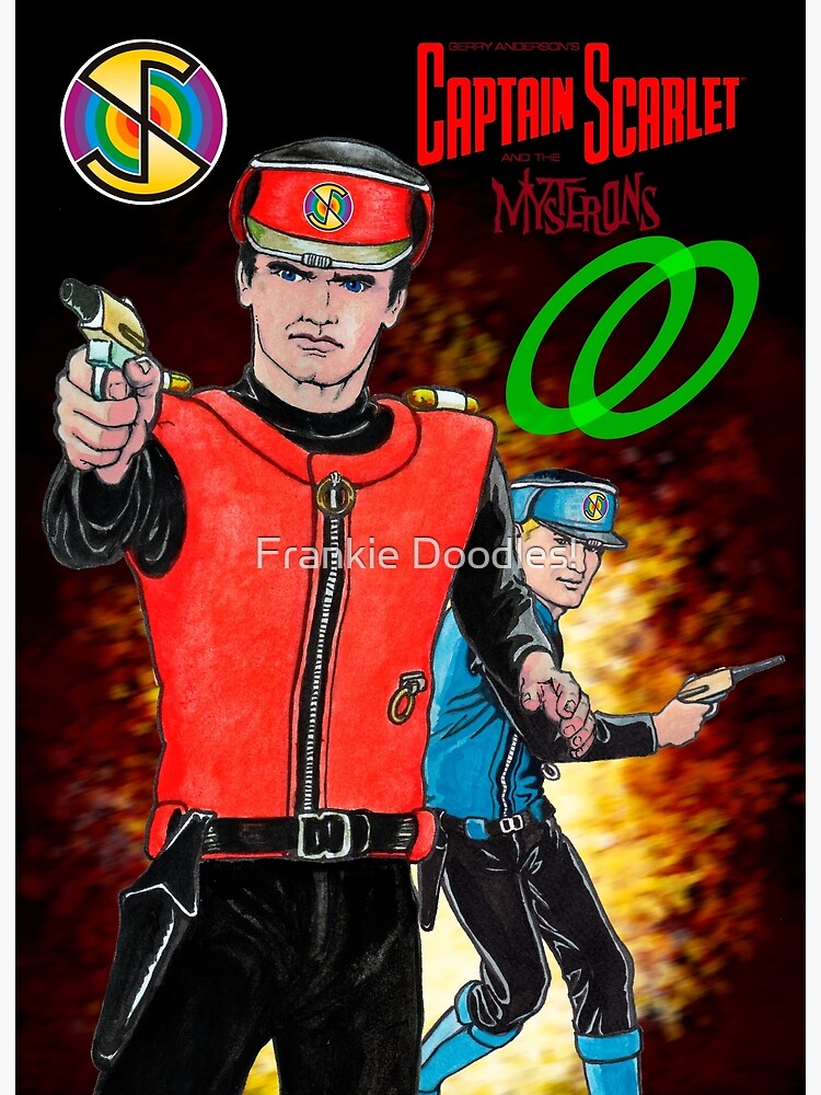 Lámina artística « Esta vez con el Capitán Scarlet y el Capitán Azul ...