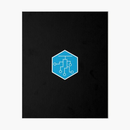 "GRiP's Research Division Logo in Blue with White Outline " Art Board ...