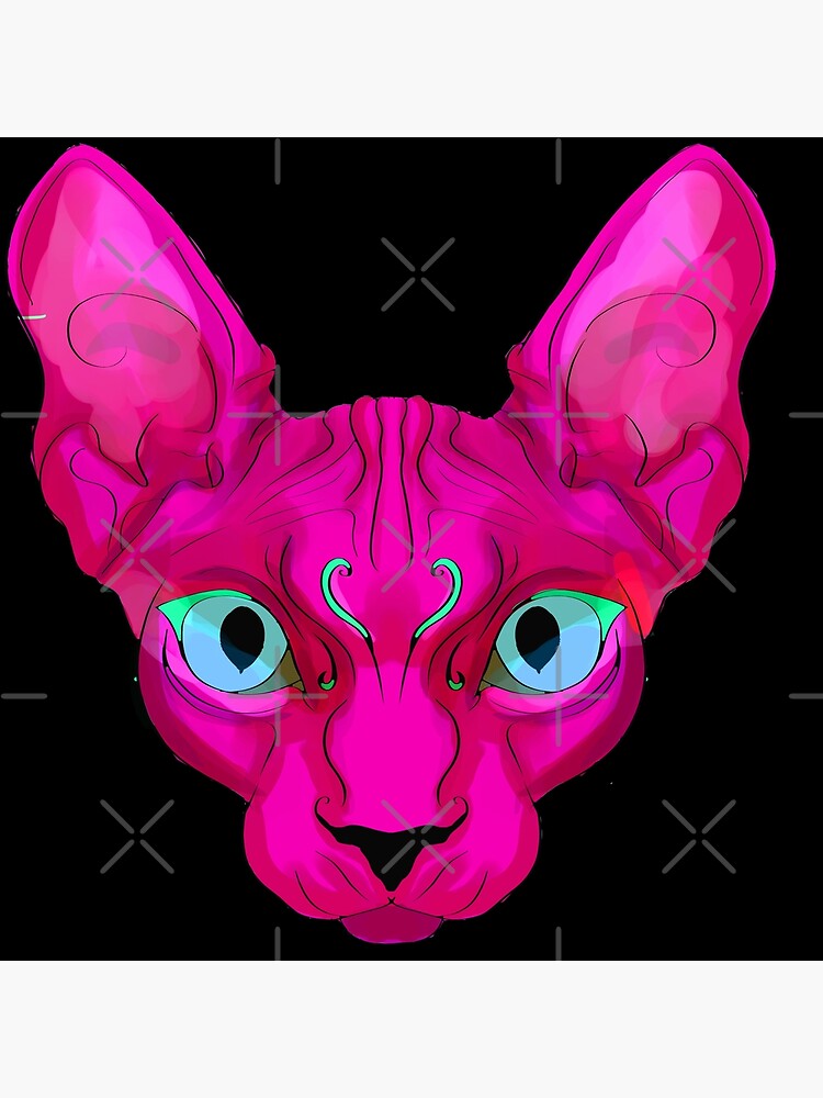 "Alien cat" Poster for Sale by Gillions | Redbubble