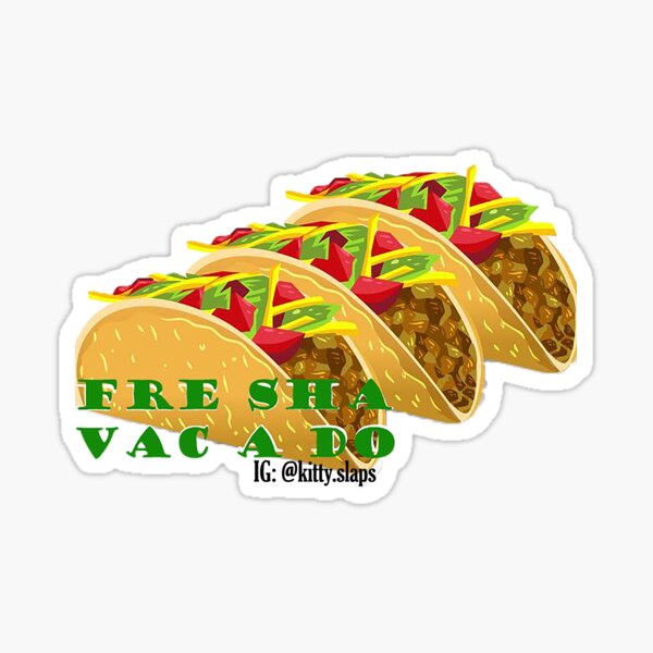 "DelTaco" Sticker for Sale by kittyslaps | Redbubble