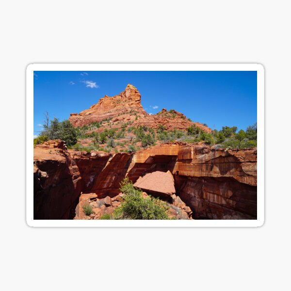 "Sedona's Devils Kitchen Sinkhole" Sticker for Sale by MomentofPercep ...