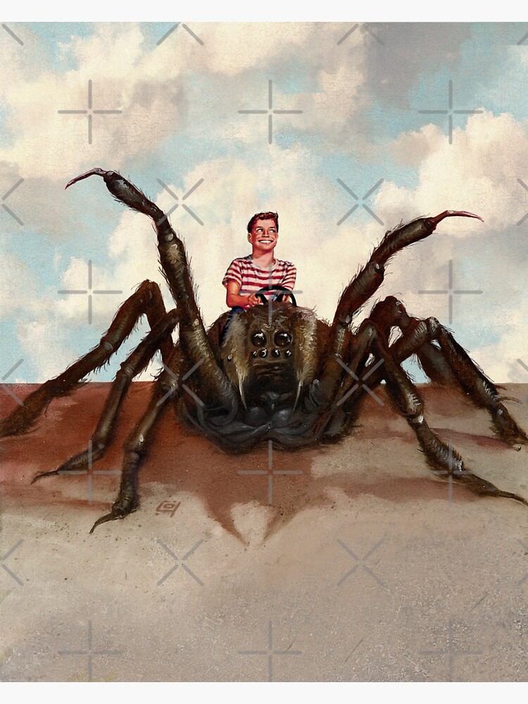 "Spider-Rider" Sticker by Artofolly | Redbubble