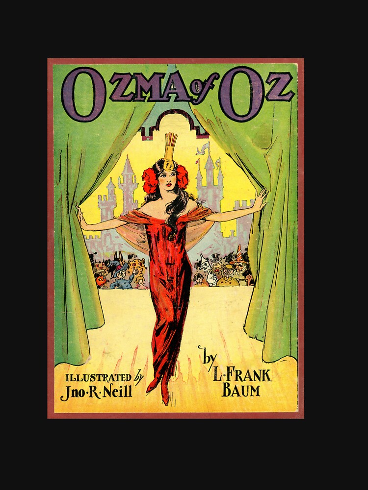 "Ozma of Oz by Jno R Neill" T-shirt for Sale by jonkhaynes | Redbubble ...