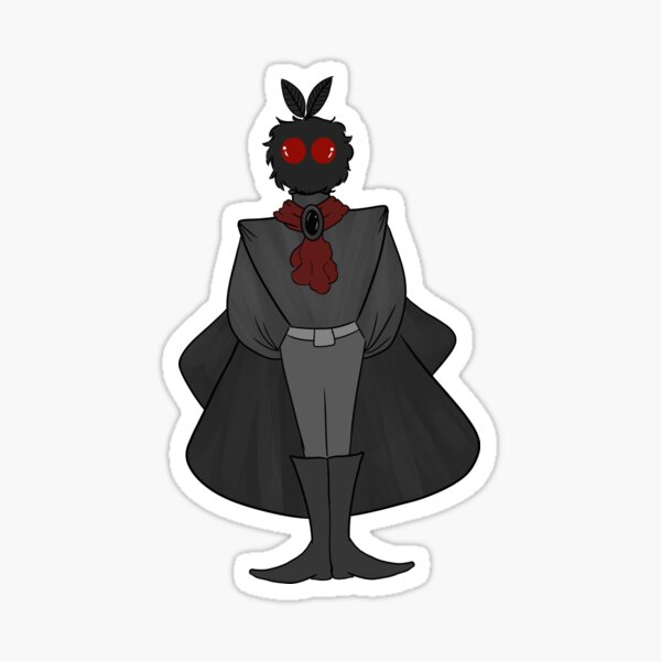 "Fancy Moth Man " Sticker by KateJeffcott | Redbubble