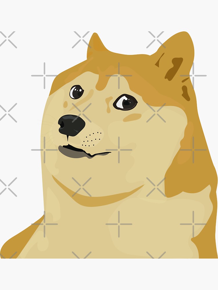 "Cheems Meme" Sticker for Sale by SparrowLag | Redbubble