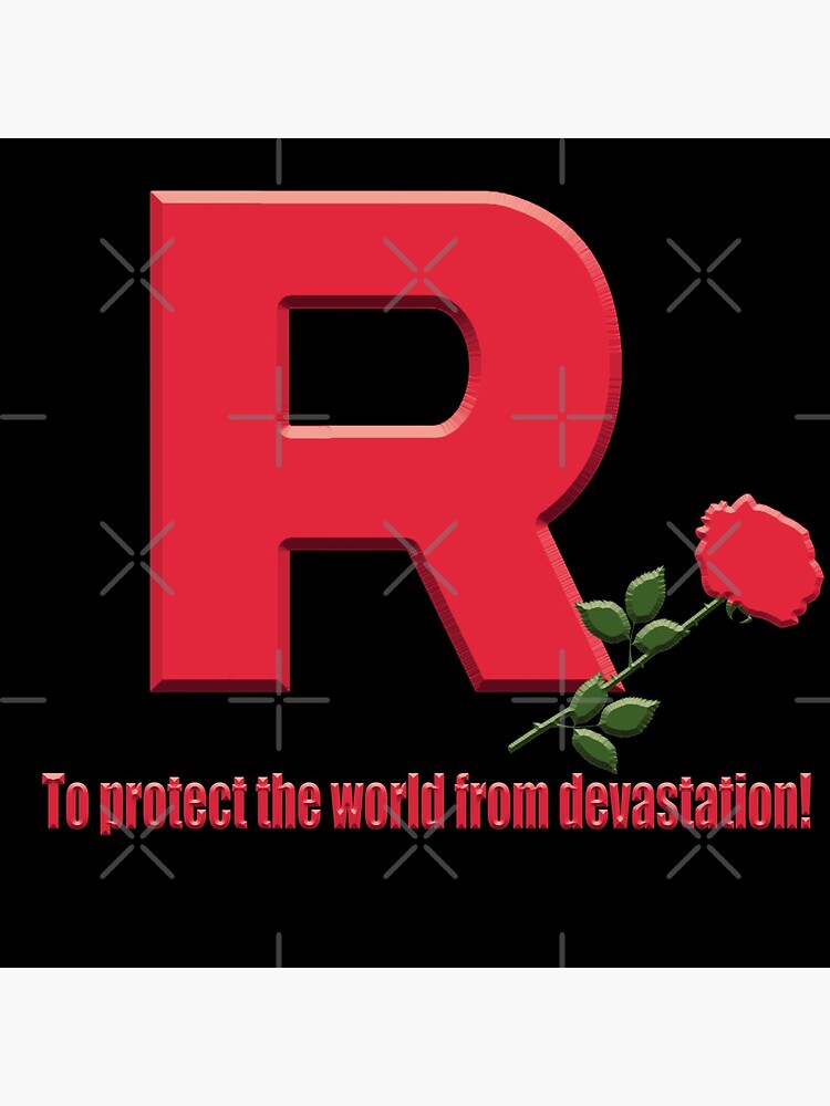 "Team Rocket Logo" Photographic Print for Sale by venomic-ink | Redbubble