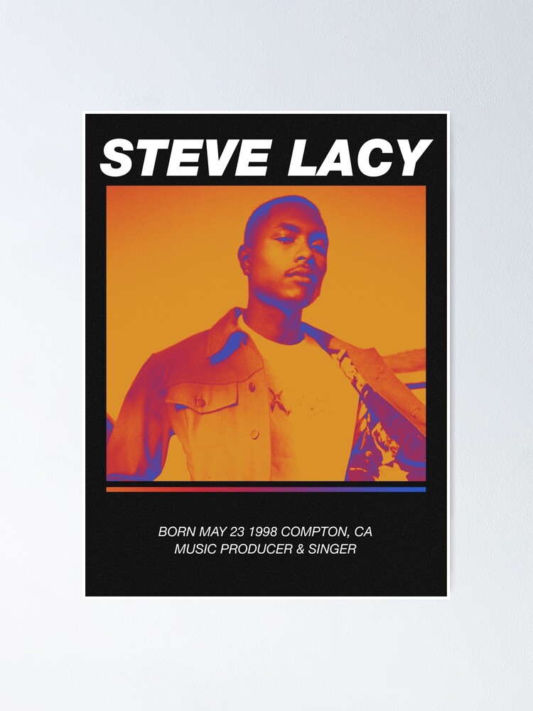 "Steve Lacy Poster" Poster for Sale by TisoBoiteto | Redbubble