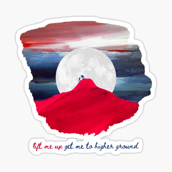 "Higher Ground" Sticker for Sale by dumontdesign | Redbubble