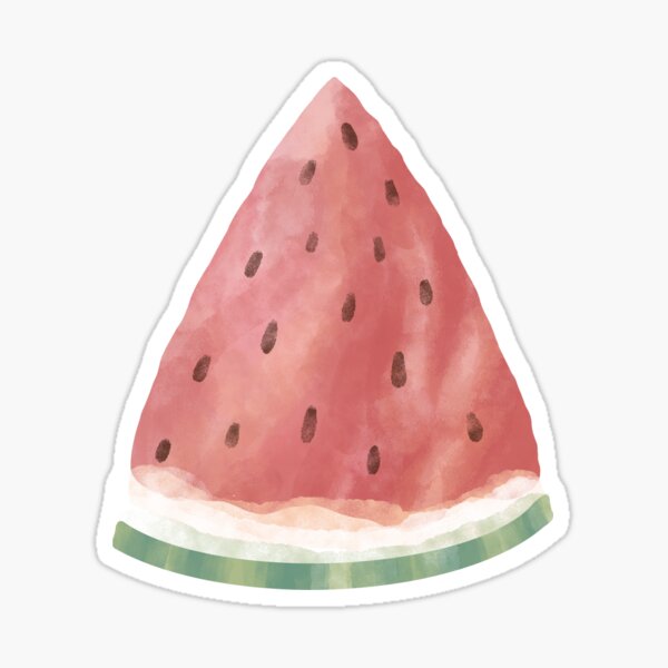 "Watermelon Slice" Sticker for Sale by BigPlaidWolf | Redbubble