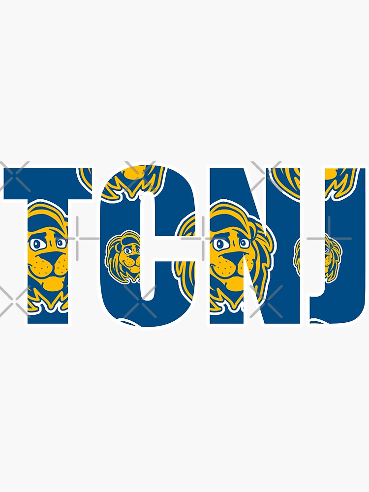 "TCNJ Roscoe Text" Sticker for Sale by artbybri7 | Redbubble