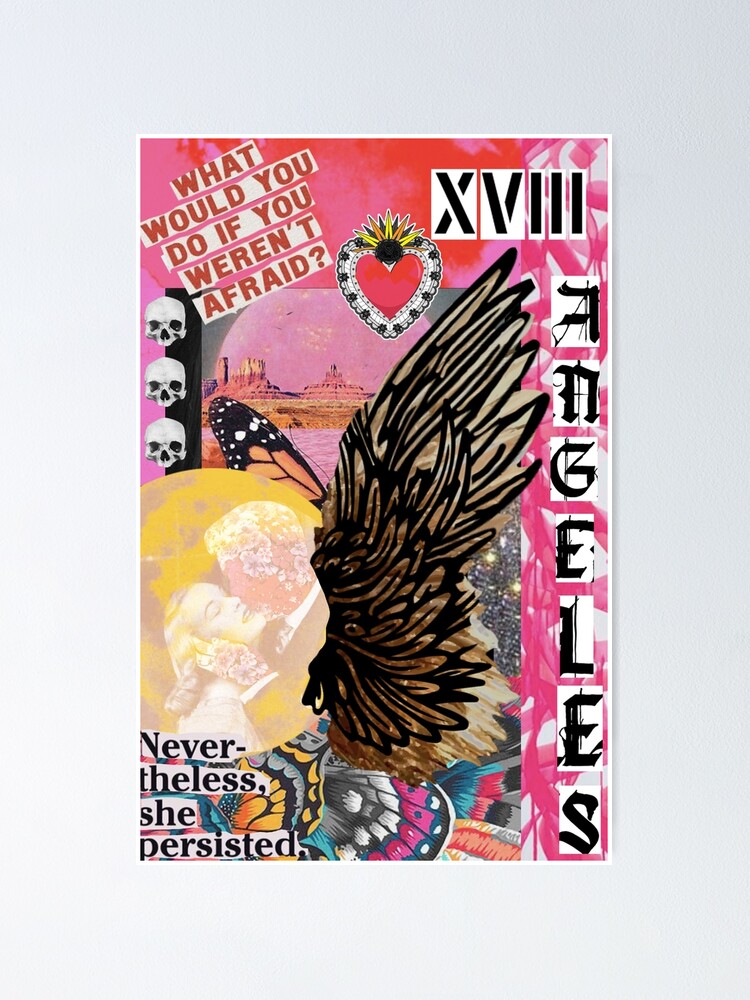"Angels" Poster by augustamontero | Redbubble