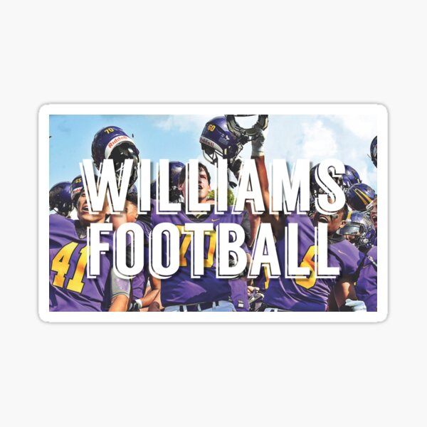 "williams college football" Sticker for Sale by laurwang | Redbubble