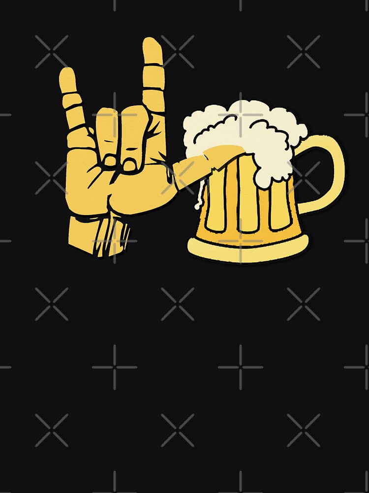 "ASL, I Love Beer, Love Sign, Beer Lovers Gift " T-shirt for Sale by ...