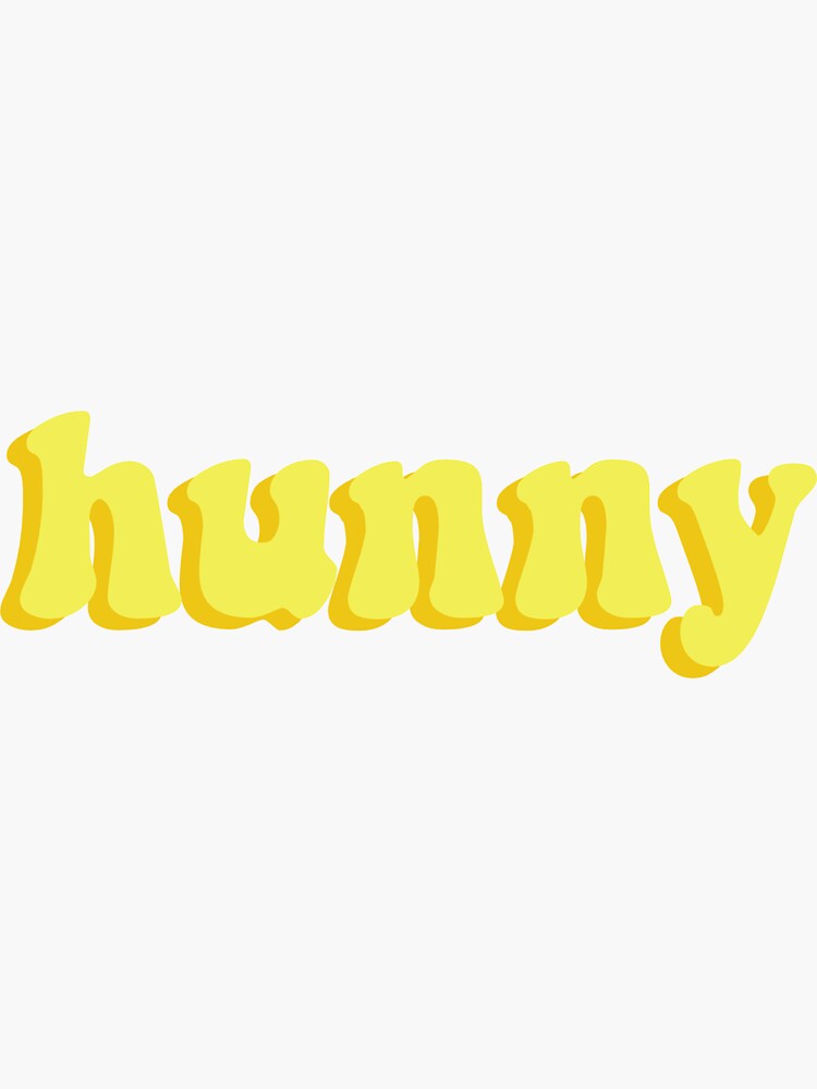 "hunny" Sticker by Molly37 | Redbubble