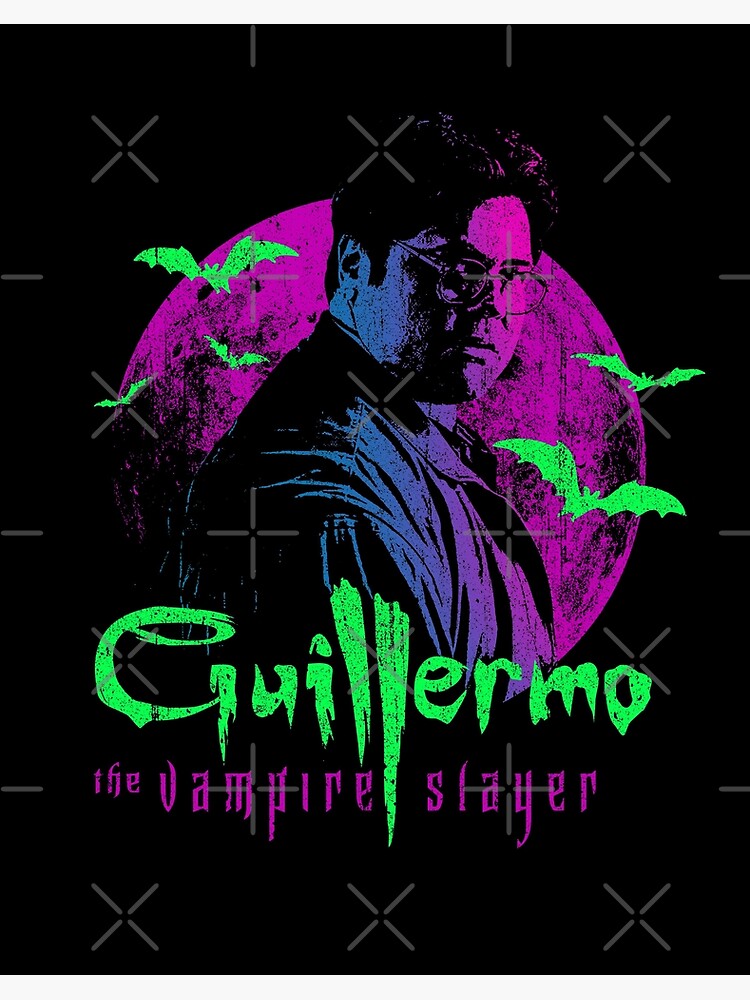"Guillermo the Vampire Slayer" Art Board Print for Sale by huckblade ...