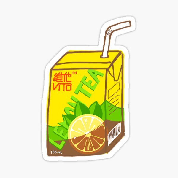 "VITA Lemon Tea" Sticker for Sale by tiff42 | Redbubble
