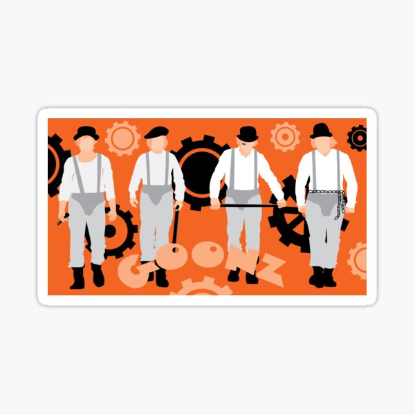 "Droogz v.2" Sticker for Sale by Ingleweird | Redbubble