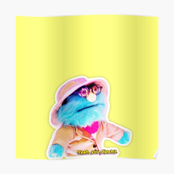 "Puppet History Professor" Poster for Sale by catupa | Redbubble