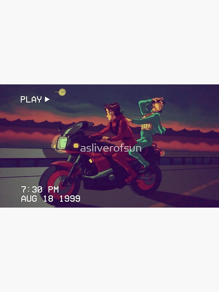 "[Persona 2] sunset ride to the end of the world" Art Print for Sale by ...