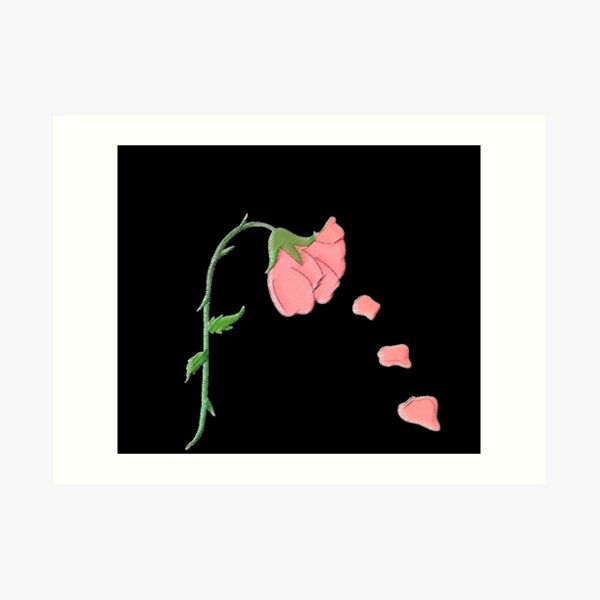 Withering Rose Art Prints | Redbubble