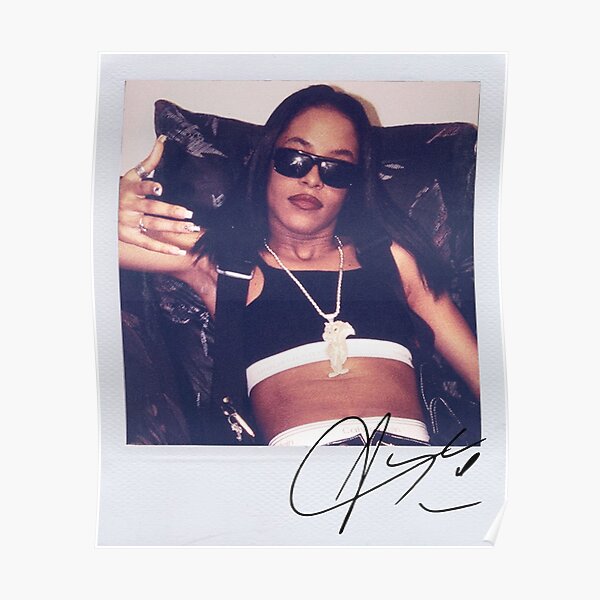 Aaliyah Posters | Redbubble