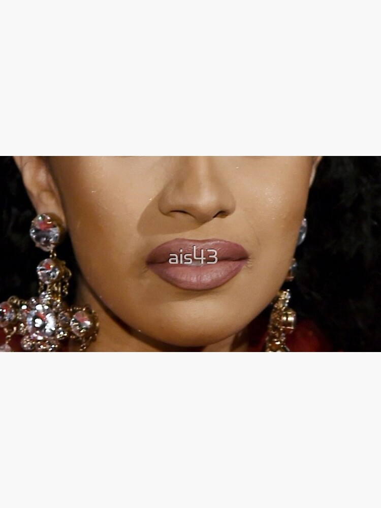 "Cardi B " Sticker by ais43 | Redbubble