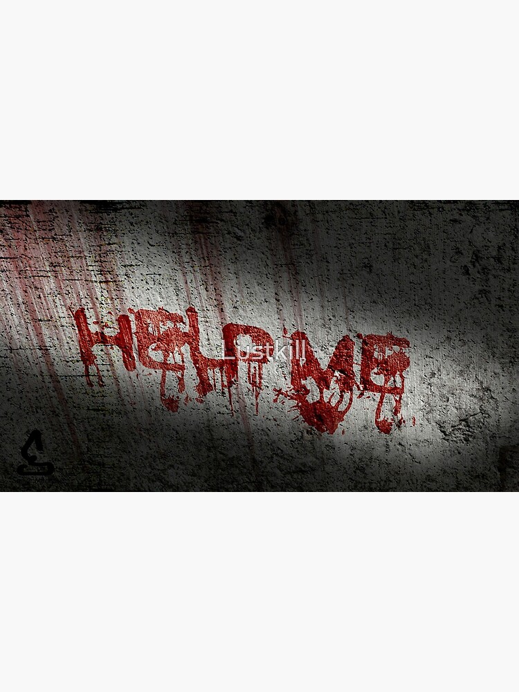 "Help me" Poster for Sale by Lustkill | Redbubble