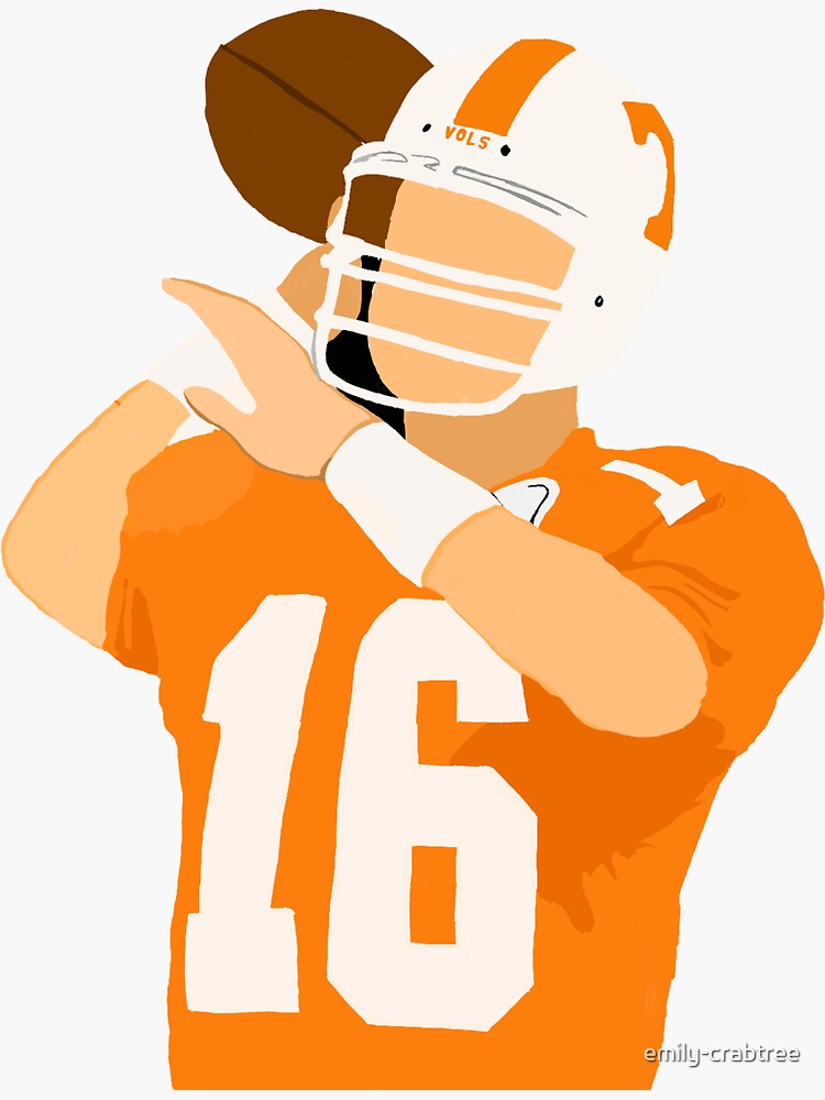 "Manning" Sticker for Sale by emily-crabtree | Redbubble