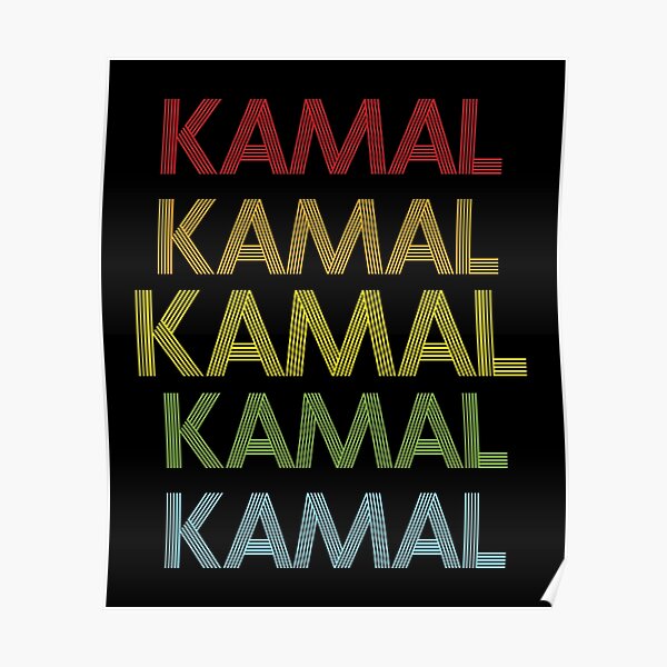 Kamal Posters | Redbubble