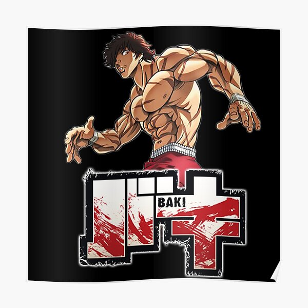 "The Grappler Baki Merch" Poster by cukmail | Redbubble
