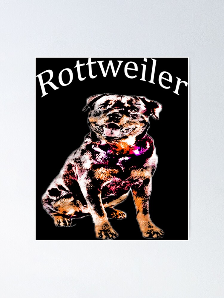 Póster « considerado como mediano a grande o grande. Los perros eran ...