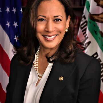 "Kamala Harris Signature Portrait" Photographic Print for Sale by ...