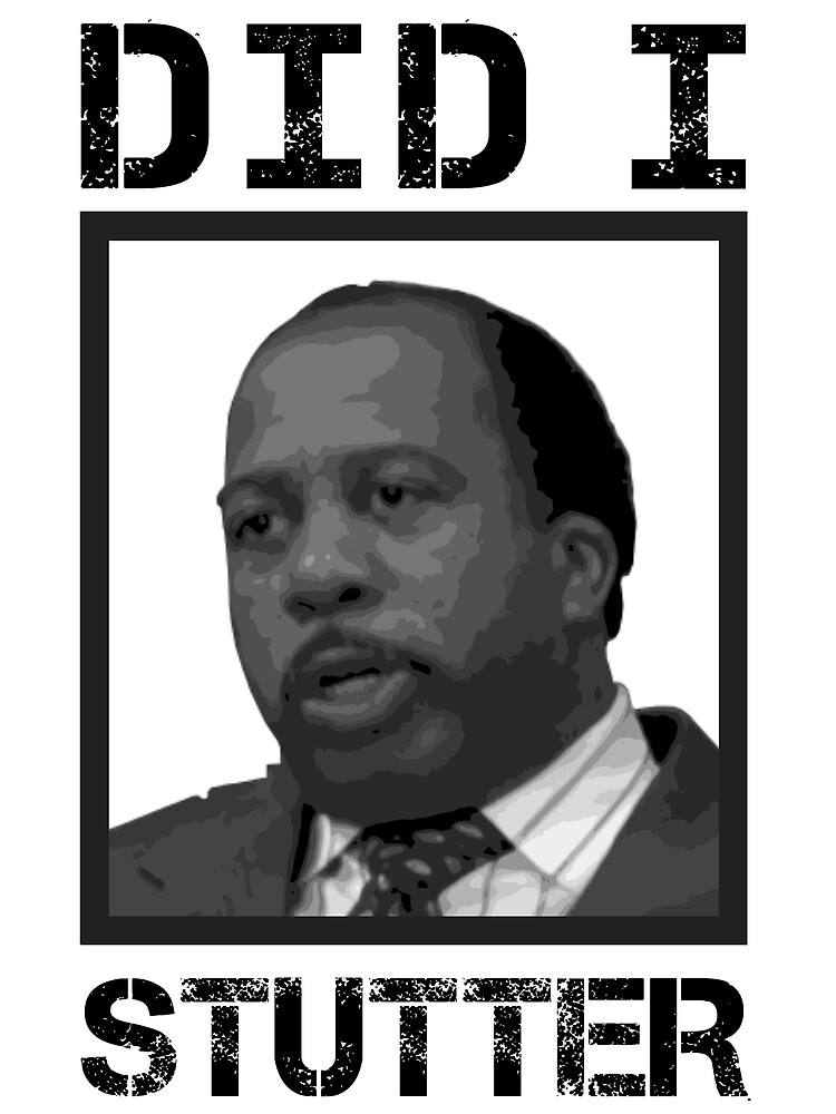 ""Did I Stutter!" - Stanley Hudson" Canvas Print by Only-TheOffice ...