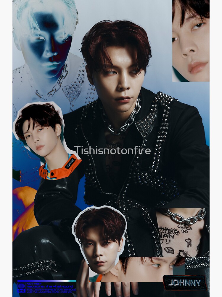 "NCT 127 - Johnny Punch Edit" Sticker for Sale by Tishisnotonfire ...