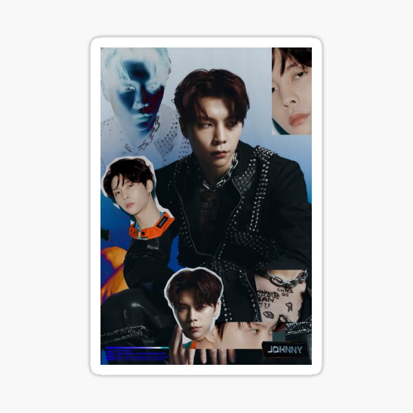 "NCT 127 - Johnny Punch Edit" Sticker for Sale by Tishisnotonfire ...