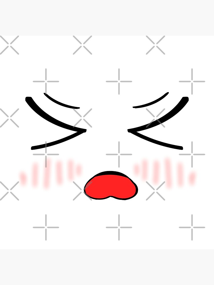 Lámina fotográfica «Emoticon Emoji incómodo» de Emotive | Redbubble