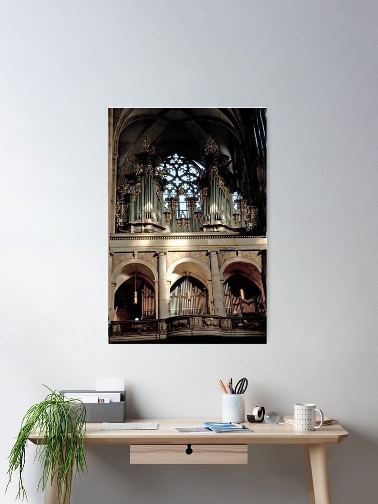 "Magnificent Pipe Organ" Poster for Sale by phil decocco | Redbubble